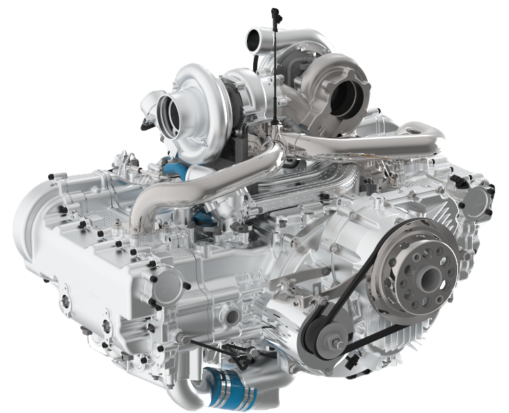 300kW Heavy Fuel Aviation Piston Engine