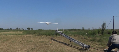 UAV Rubber Elastic Power Catapult