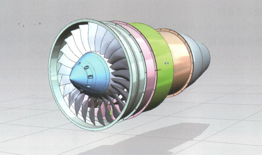 Aero Geared Turbofan Engine