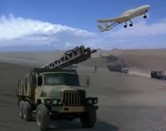 UAV Pneumatic Catapult Launcher