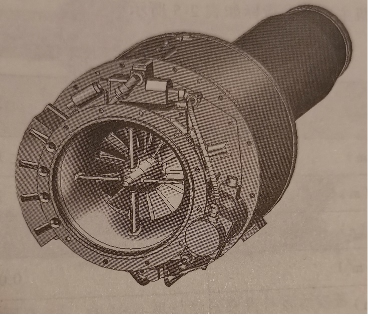 180kg Thrust Turbojet Engine
